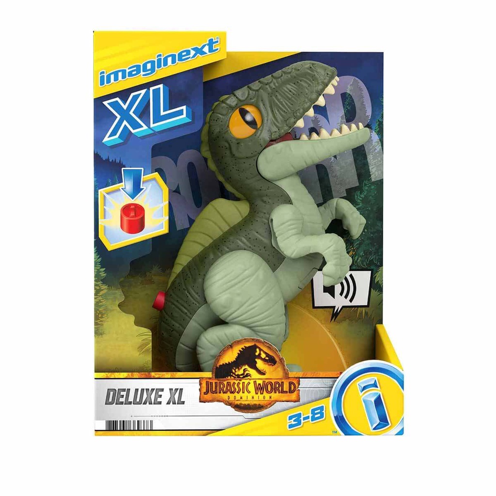 Hfc11 Imaginext Jurassic World Deluxe Xl Dino | Shopee Brasil