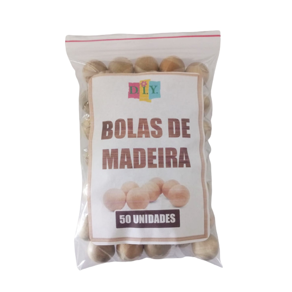 Bolas de madeira antimofo bolor fungos sem furo 50 unidades | Shopee Brasil