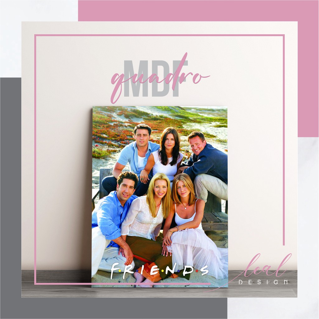 Quadro MDF | Friends | Shopee Brasil