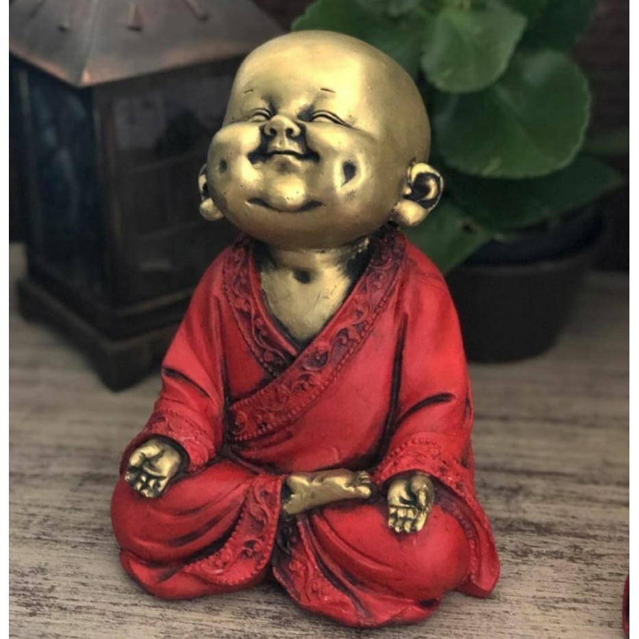 Buda baby meditando/ budinha/budismo/esoterico/decoraçao/monge ...