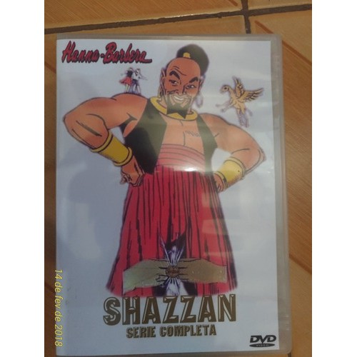 Dvd Shazzan Desenho Completo Dublado Hanna Barbera | Shopee Brasil