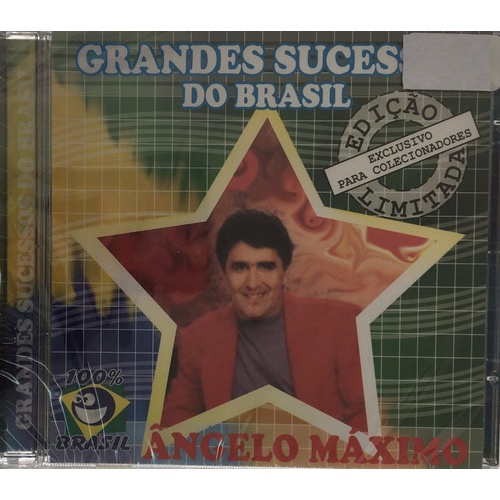 CD Ângelo Máximo - Grandes Sucessos do Brasil (Original e Lacrado) | Shopee Brasil