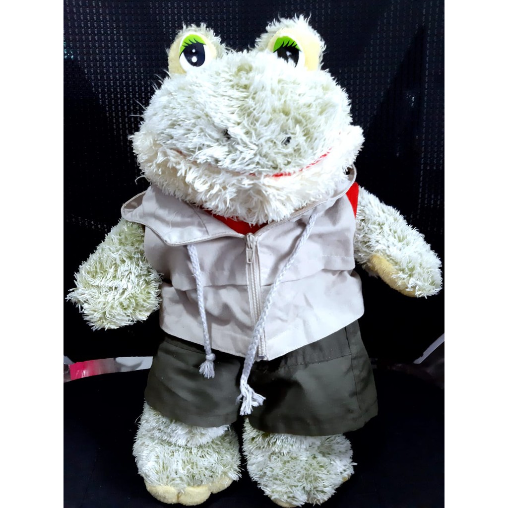 Boneco Sapo de Pelúcia Happy Town Tipo Build a Bear Compre Agora ...