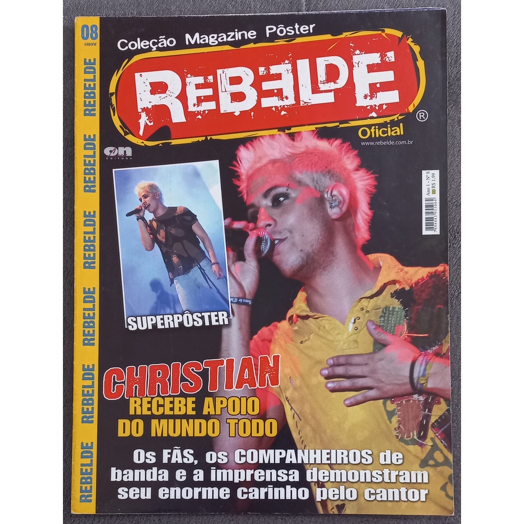 Revistas • Coleção Magazine Pôster Rebelde Oficial [RBD] | Shopee Brasil