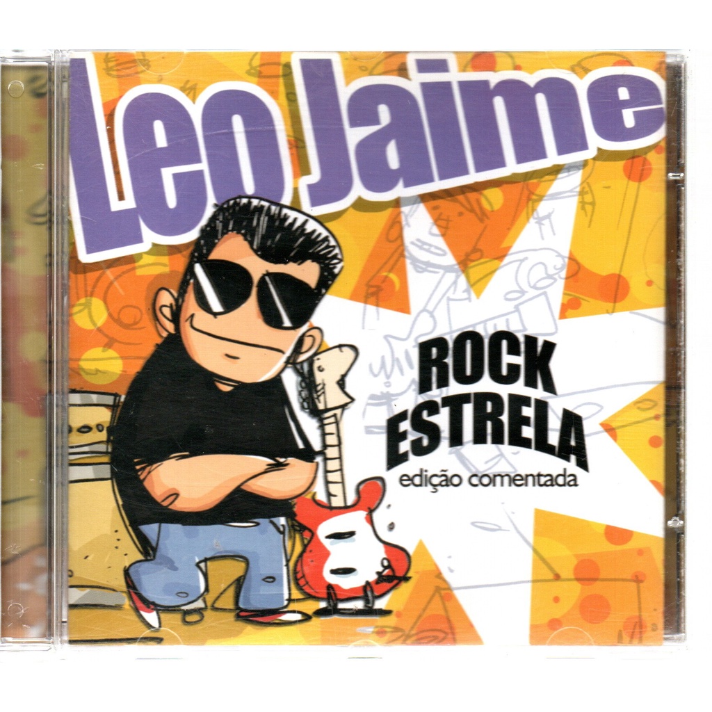 CD LEO JAIME - ROCK ESTRELA ( SONY ) | Shopee Brasil