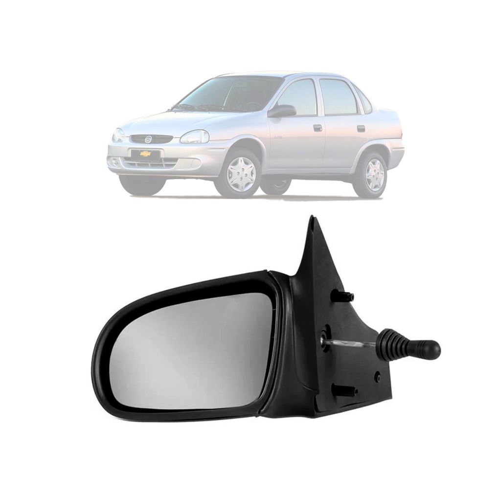 ESPELHO RETROVISOR CORSA 94/02 CLASSIC 03/16 Controle Interno Motorista RX2209 | Shopee Brasil