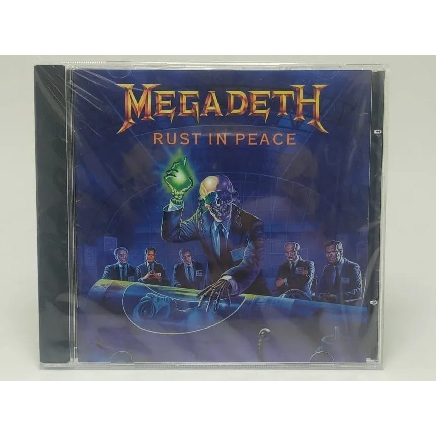 Cd Megadeth - Rust In Peace | Shopee Brasil