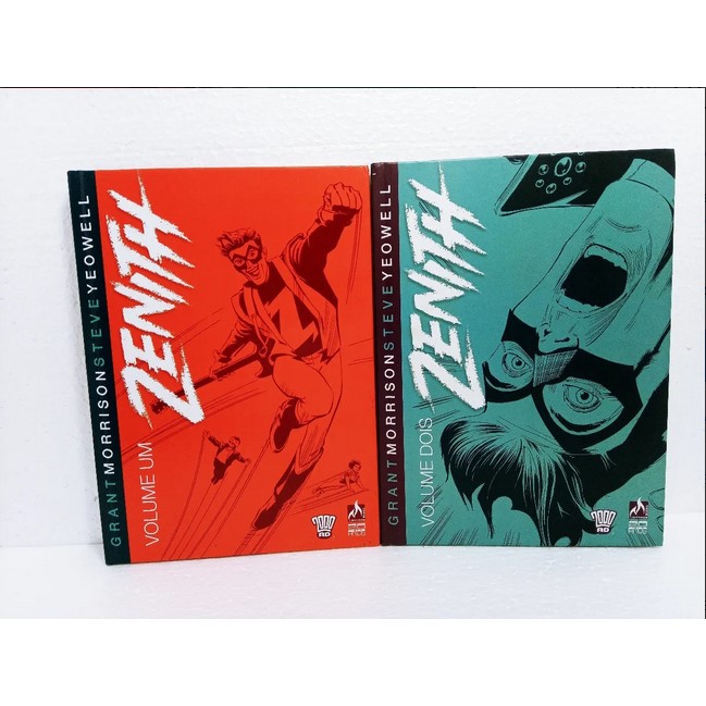Gibi HQ Zenith (vol. 1 E 2) Grant Morrison, Steve Yeowell (2017) Mythos Books | Shopee Brasil