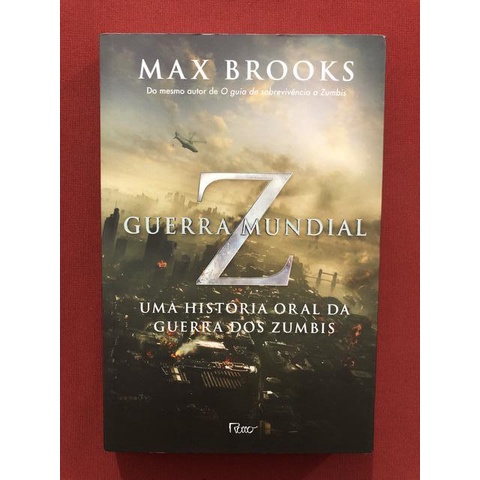 Livro - Guerra Mundial Z - Max Brooks - Ed. Rocco - Seminovo | Shopee ...