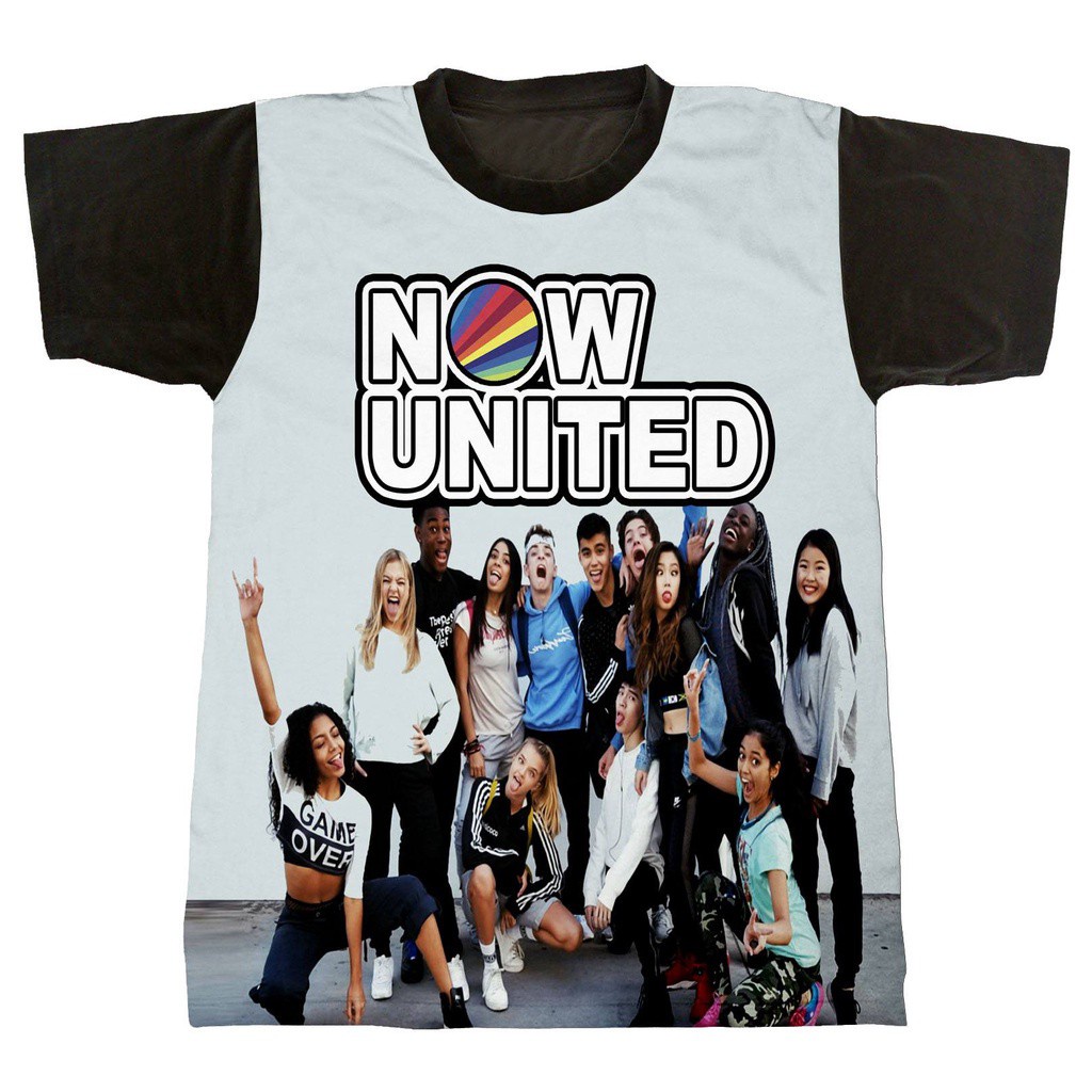 Camiseta Banda - Now United - Integrantes (238) | Shopee Brasil