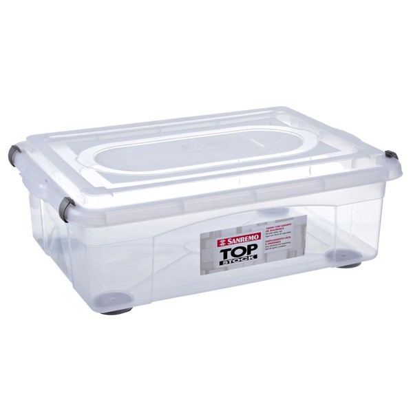organizador plastico caixa 28lt | Shopee Brasil