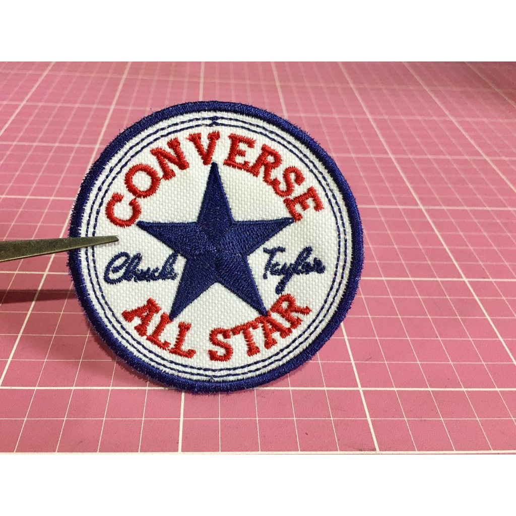 Patch Bordado Converse Termocolante | Shopee Brasil