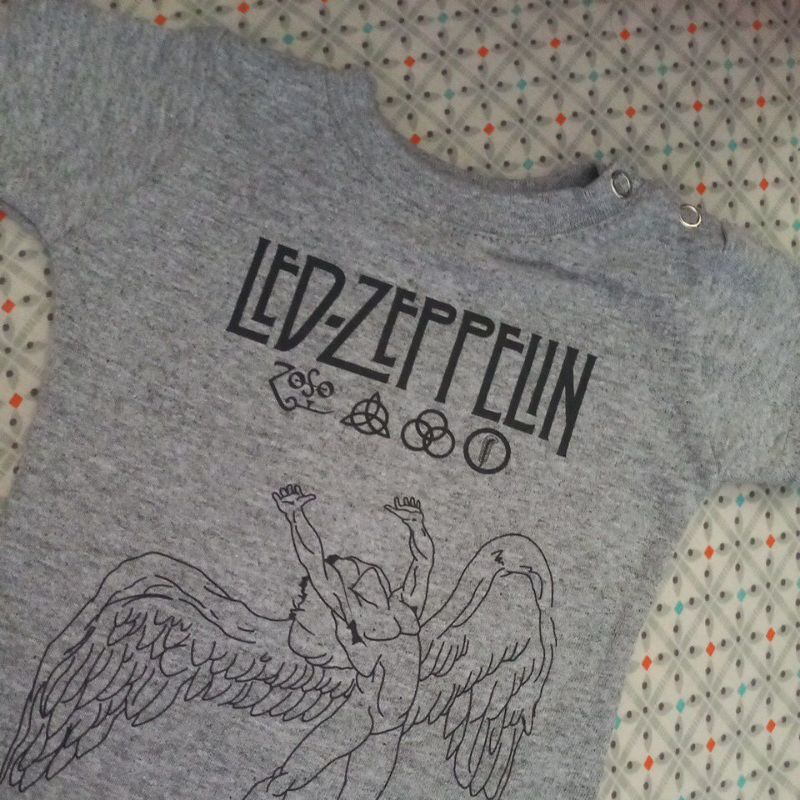 camiseta bebê Led Zeppelin | Shopee Brasil