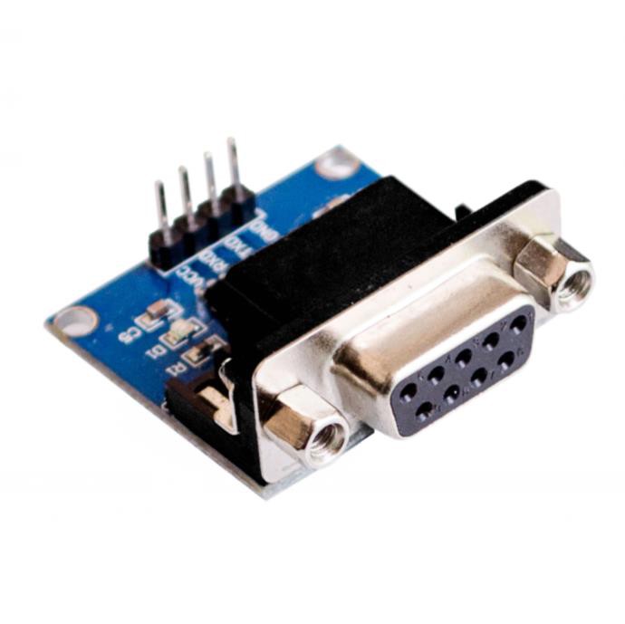 Conversor Rs232 Ttl Max3232 Serial Db9 Femea para Arduino PIC Atmel ...