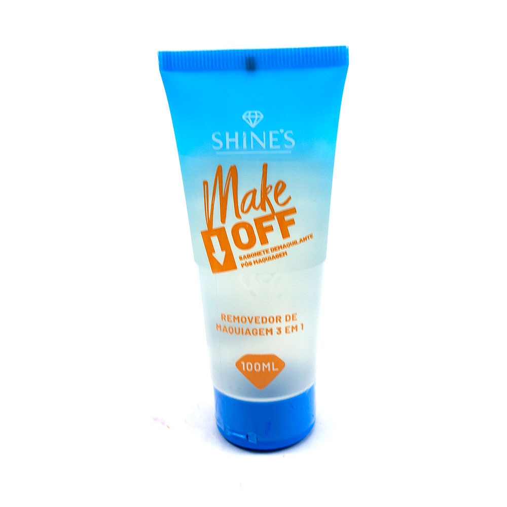 Sabonete Removedor de Maquiagem 3 em 1 Shines Make OFF - Faz a Boa!