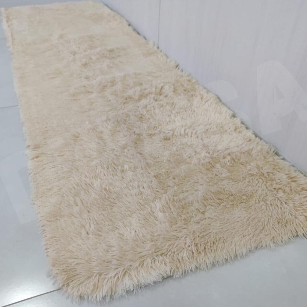 Tapete 1,40x0,50 Peludo Macio Passadeira Quarto Corredor | Shopee Brasil