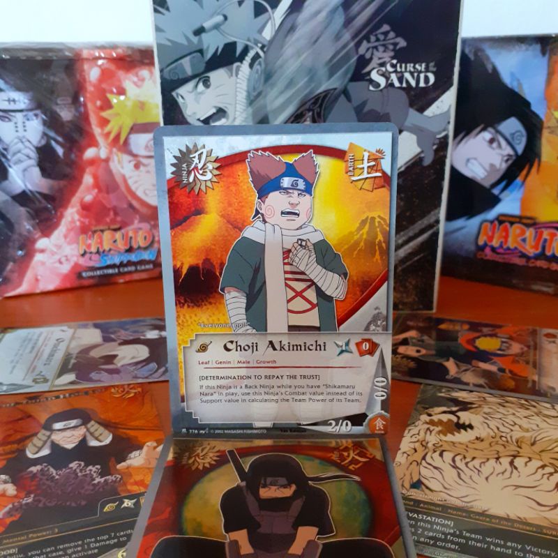 Naruto Collectible Card Game CCG 1° Edição Classico Original Importado ...