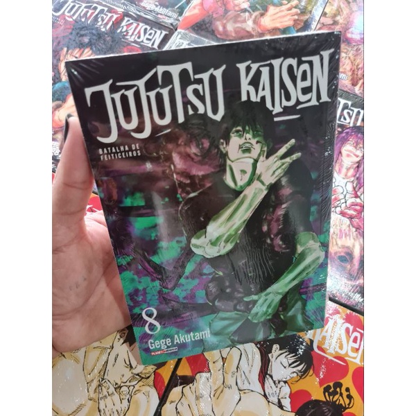 Mangá Jujutsu Kaisen - Volume 8 | Shopee Brasil