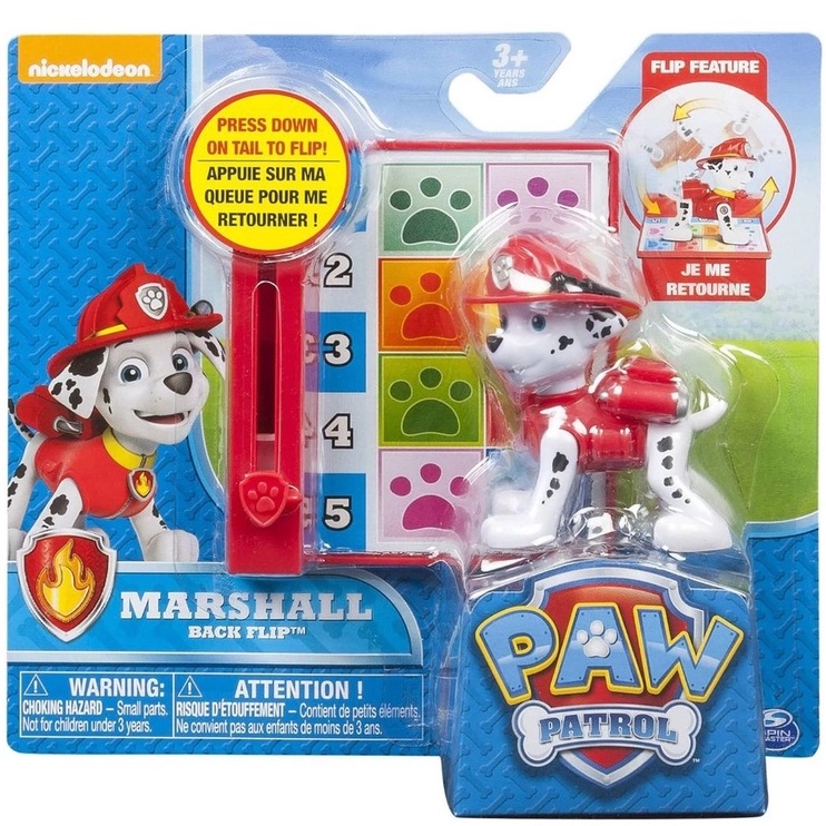 Boneco Patrulha Canina Marshall Back Flip Sunny | Shopee Brasil