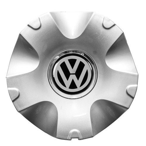 Calota Miolo Roda Mangels Elite Prata Emblema Vw | Shopee Brasil
