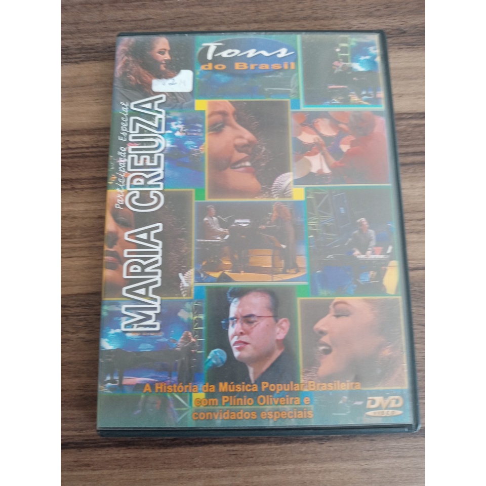 DVD Maria Creuza Tons do Brasil A História da Musica Popular Brasileira ...