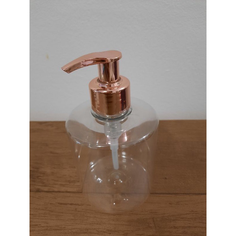 1/3/4 Frascos pet saboneteira cilindro 380ml com válvula rosé ou ...