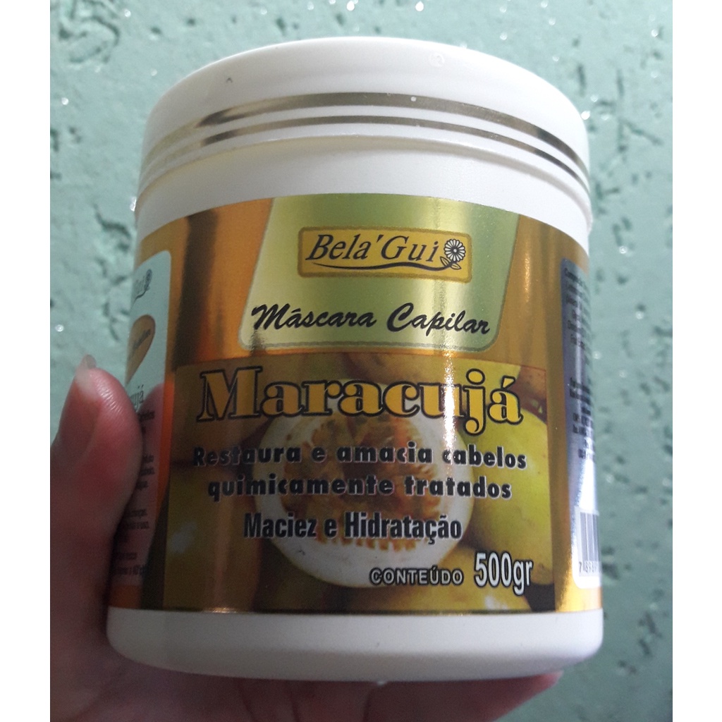 Máscara capilar Bela Gui Maracujá 500g | Shopee Brasil