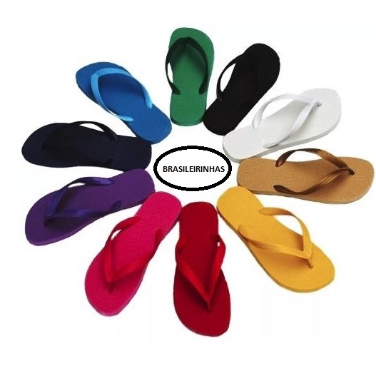 Chinelo TRADICIONAL modelo TOP varias cores e numerações - Escorrega o ...