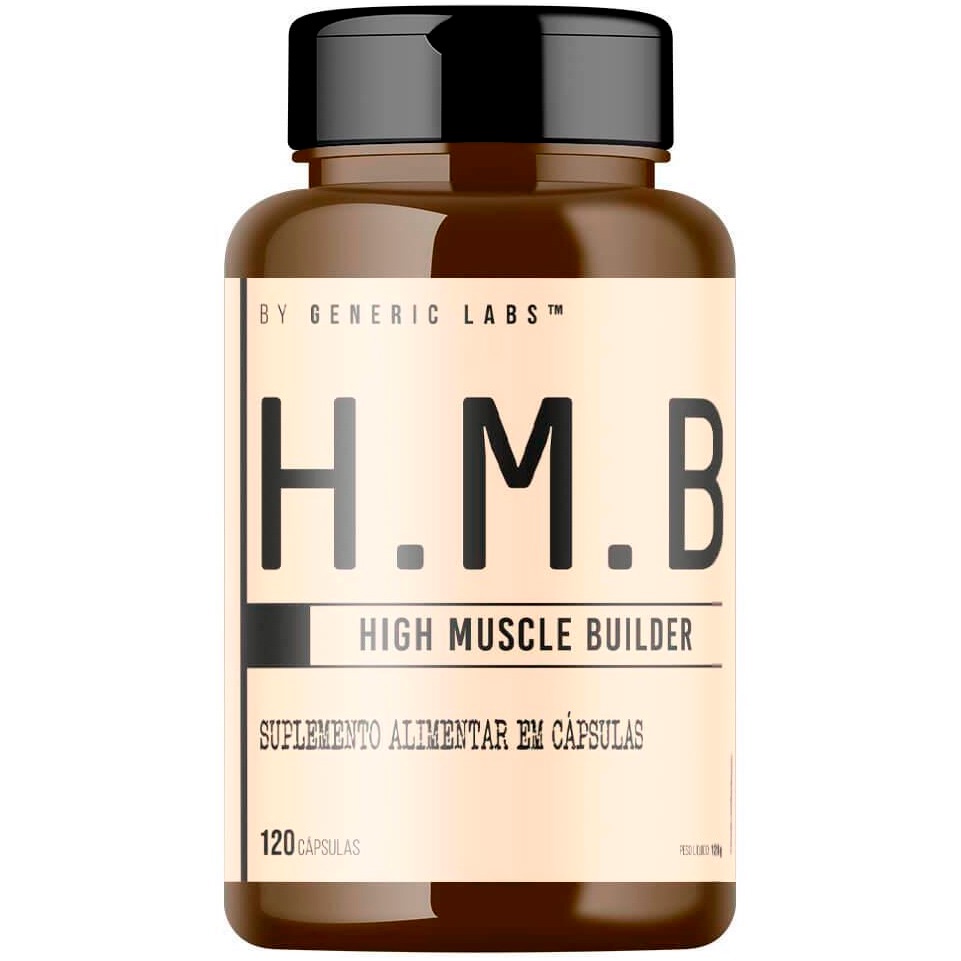 HMB - Pote 120 Cápsulas - Generic Labs | Shopee Brasil