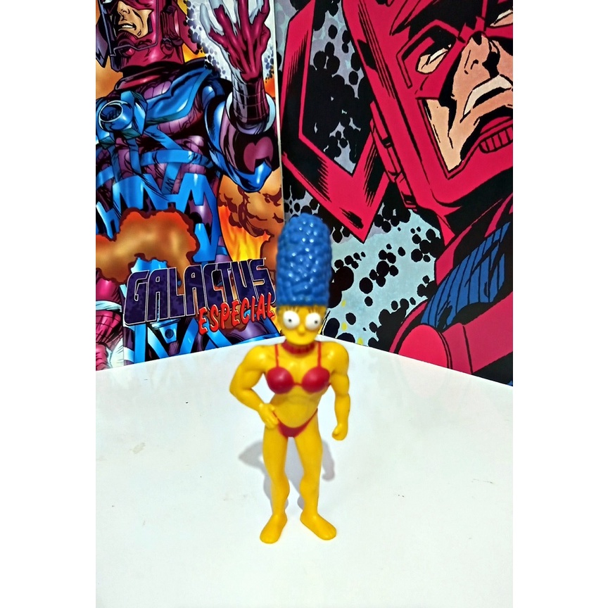 Miniatura muscle Marge musculosa Simpsons long Jump | Shopee Brasil