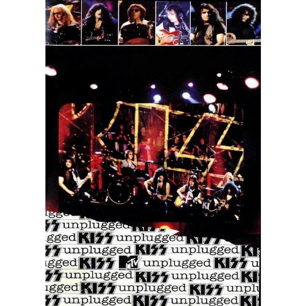 Kiss Unplugged - ( Acustico) - Legendado Dvd | Shopee Brasil