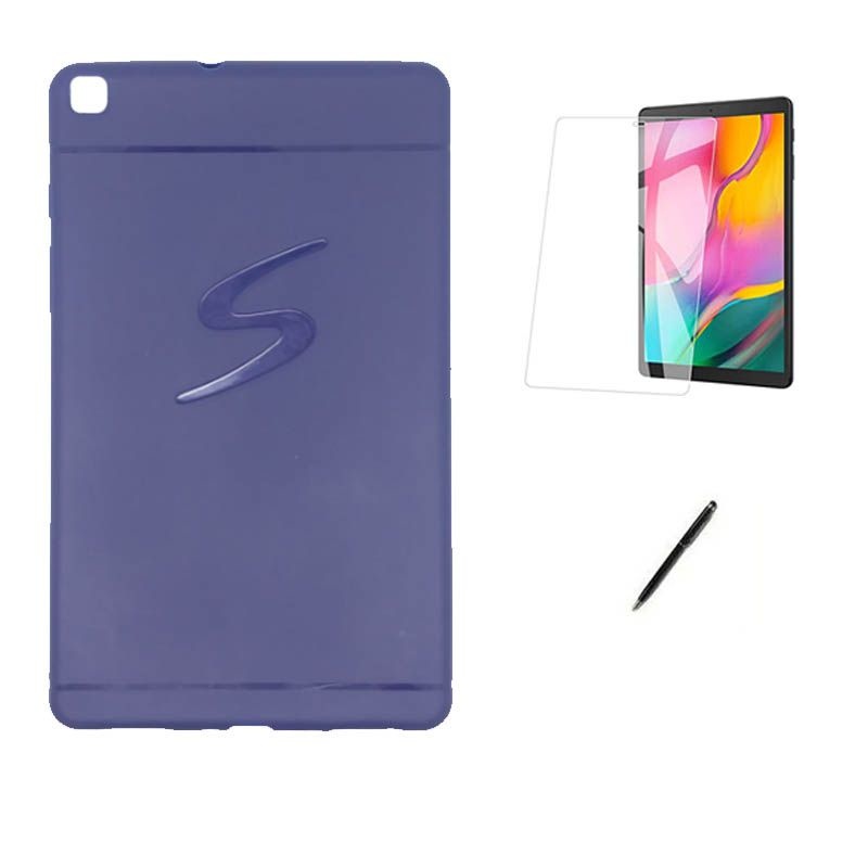 Capa de silicone Galaxy Tab A 8.0" SM T290/T295 Can Touch e Pel - Azul ...