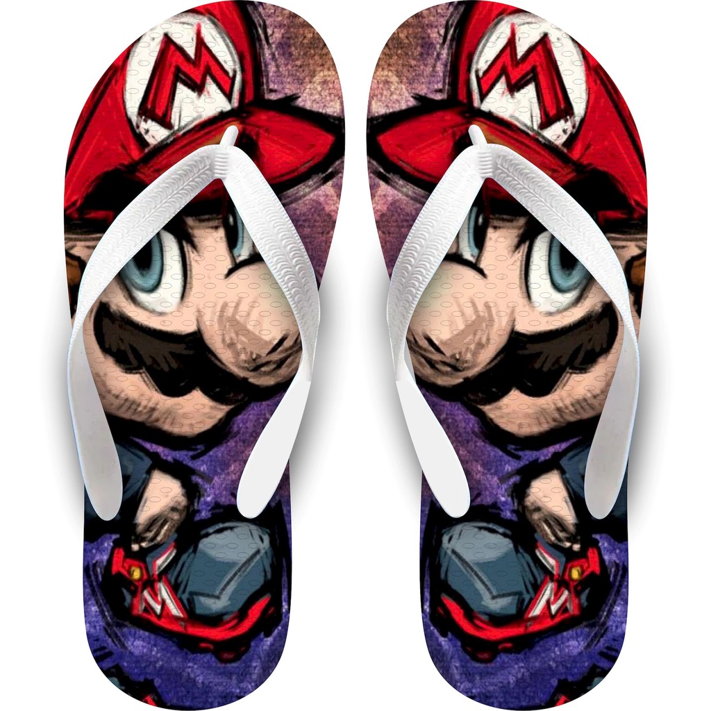 Chinelo De Dedo Super Mario World Adulto/infantil Ch0265 | Shopee Brasil