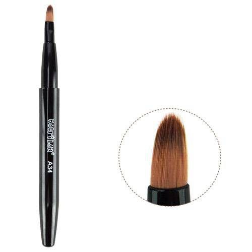 Pincel A34 Profissional Labial Retrátil Macrilan – Linha Max | Shopee ...