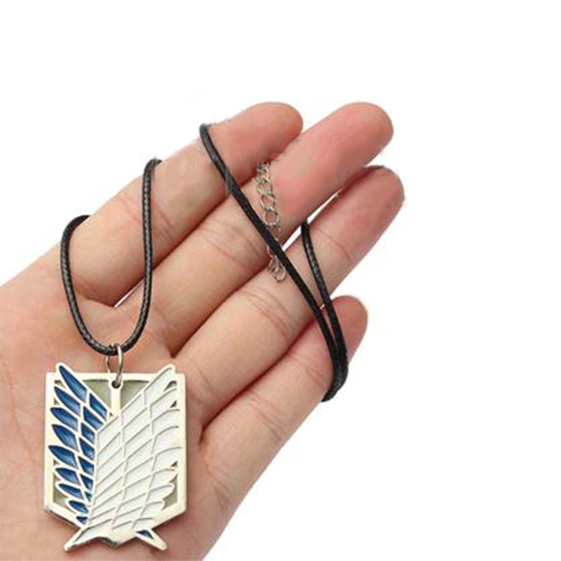 Colar De Metal De Anime Kyojin Attack On Titan Shingeki No - Escorrega ...