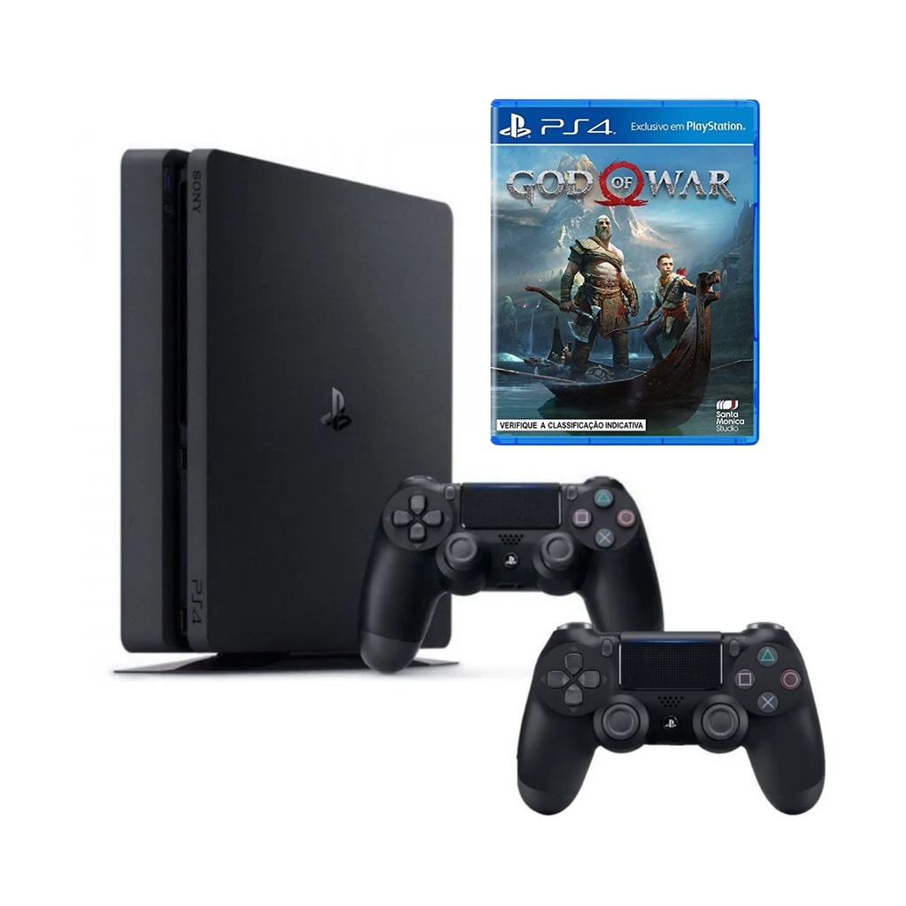 Playstation 4 Ps4 Semi Novo 1TB 2 Controles Originais GTA V