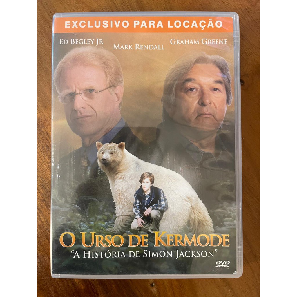 DVD O Urso De Kermode - A História De Simon Jackson | Shopee Brasil