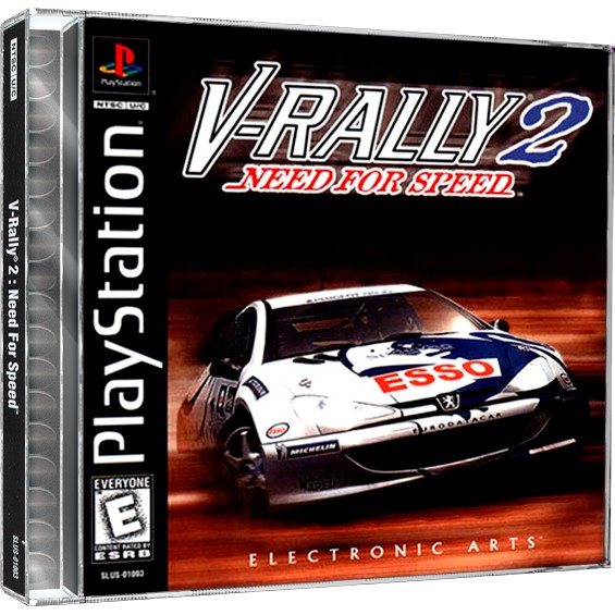 need for speed v-rally 2 para ps1 | Shopee Brasil