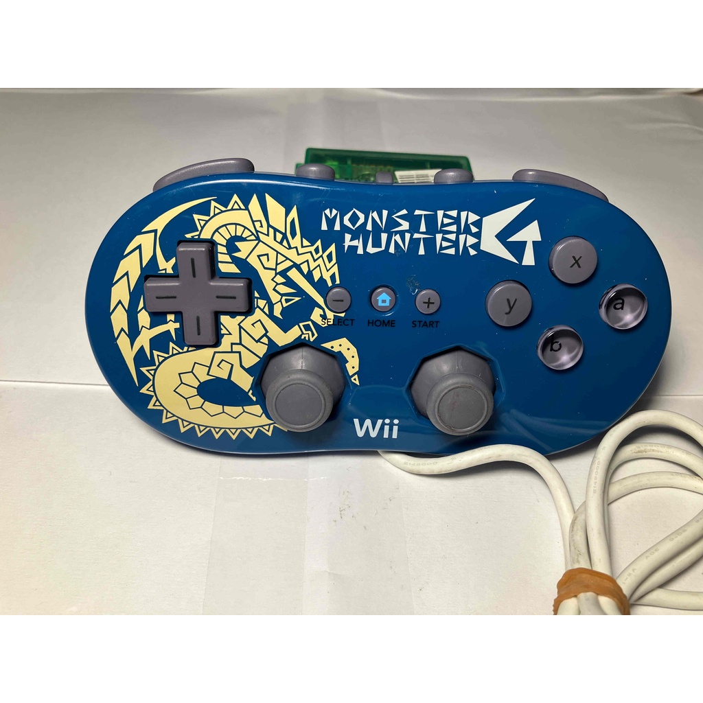 Controle Wii Classic Original Ed. Especial Monster Hunter | Shopee Brasil
