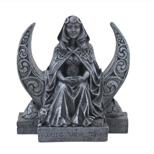 Deusa Lua Wicca Estatueta Resina Celta Arianrhod (pedra) | Shopee Brasil