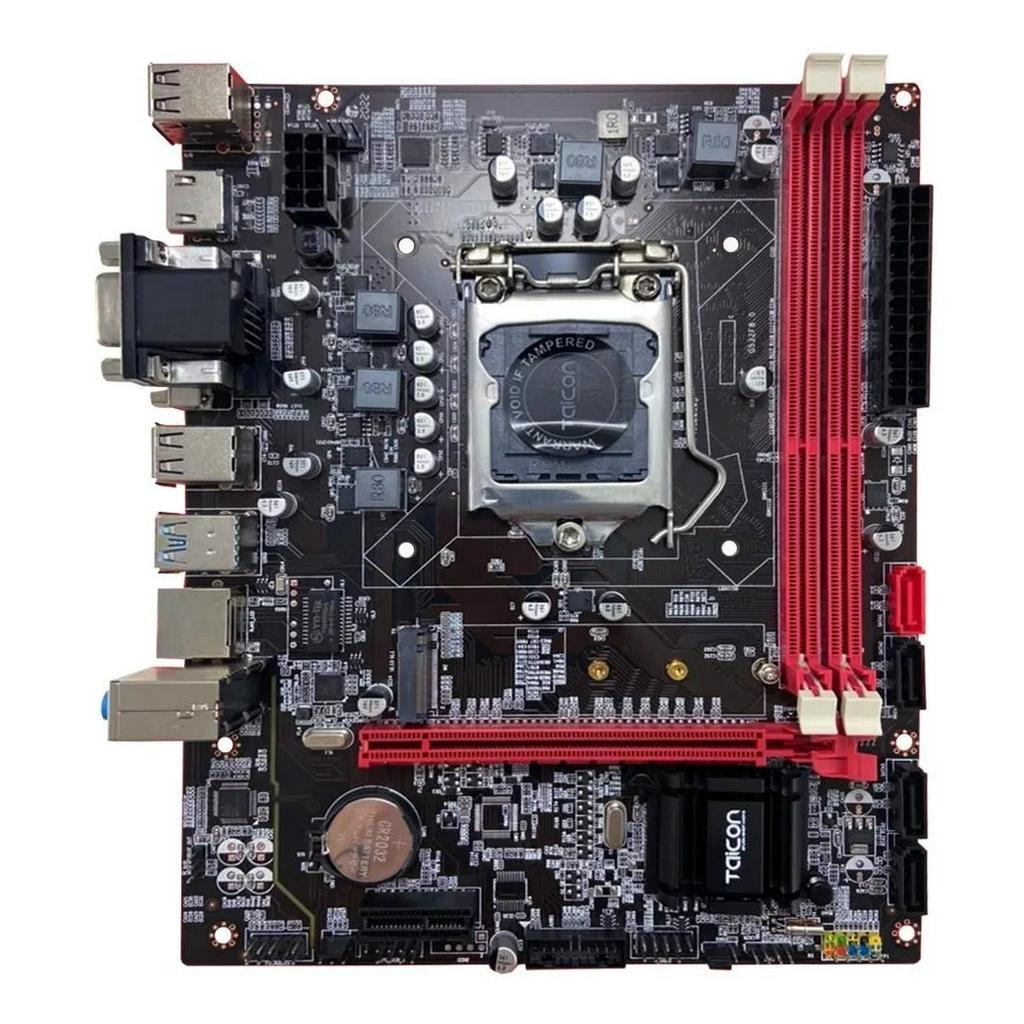 Placa Mãe Taicon B75 1155 Rede Giga Slot M.2 NVME | Shopee Brasil