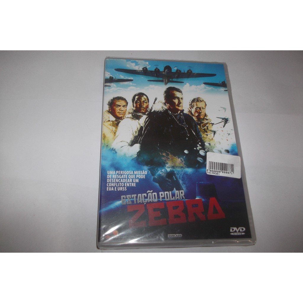 Dvd - Estação Polar Zebra - 1968 - Rock Hudson - Ernest Borgnine ...
