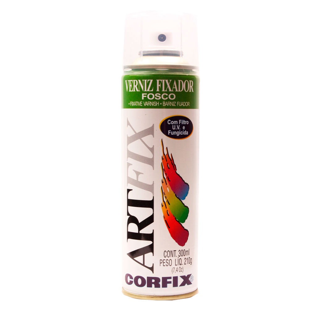 Verniz Fixador Spray Artfix Fosco Corfix | Shopee Brasil