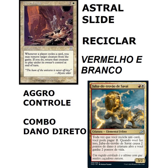 Deck de Reciclar 2 - Astral Slide Cycling Boros Magic the Gathering ...