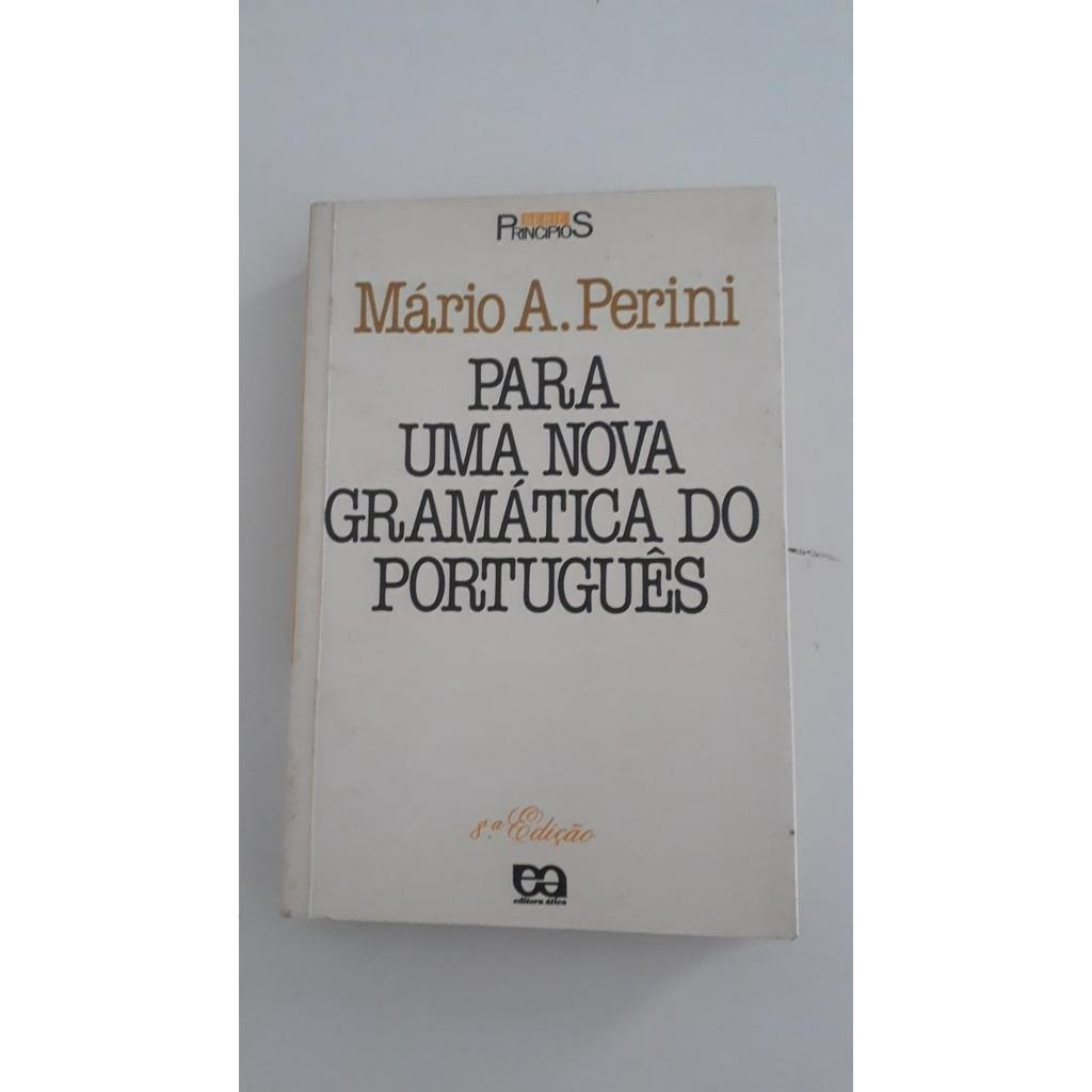 Para uma nova Gramática do Português | Shopee Brasil