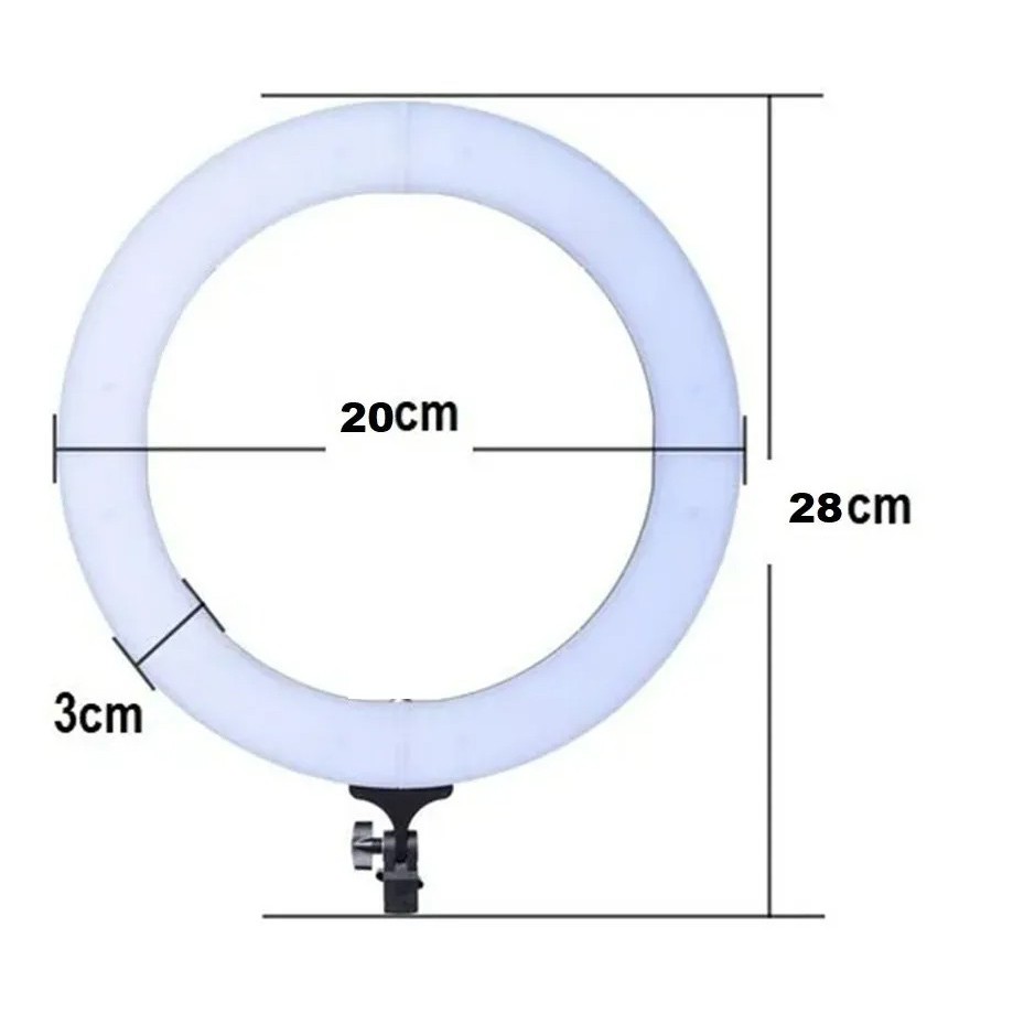 Ring Light 8 Polegadas (sem Tripe) Somente O Anel | Shopee Brasil