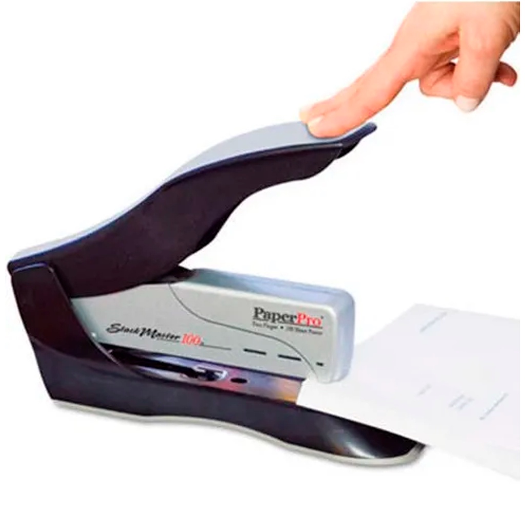 Grampeador Automático Stack Master Paperpro 100 Folhas | Shopee Brasil