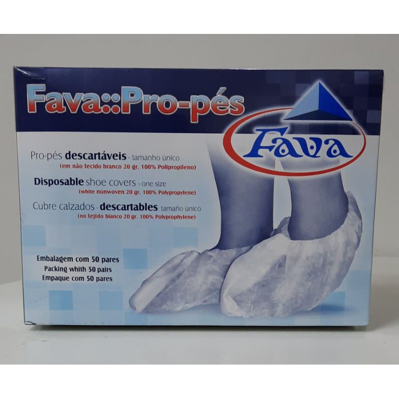 PROPE DESCARTÁVEL COM 100 UNIDADES - FAVA | Shopee Brasil