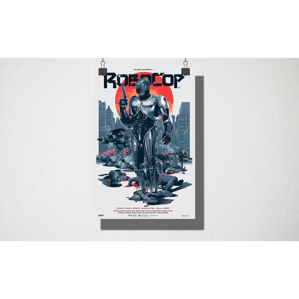 Poster ROBOCOP Pôster A5 Filme e Serie Pôsteres A4 de filmes e series ...