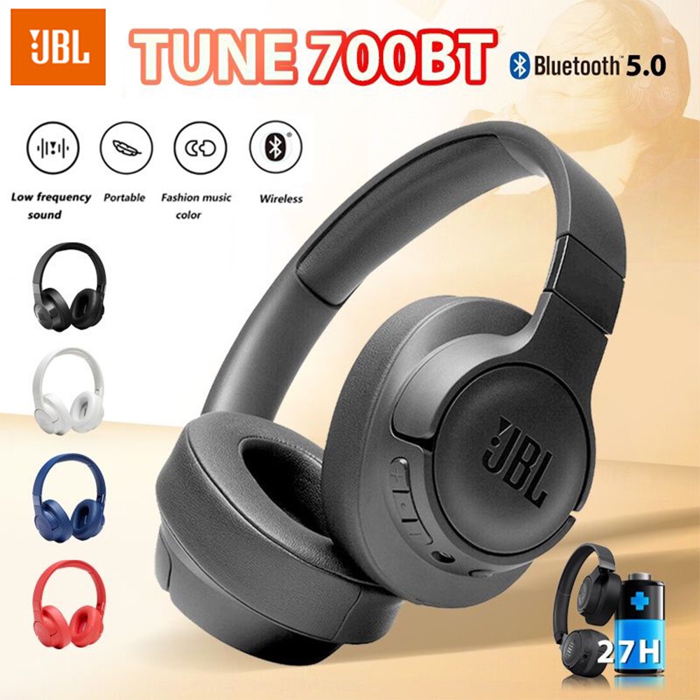 Fone De Ouvido JBL TUNE 700BT Sem Fio Bluetooth Com Microfone Para ...
